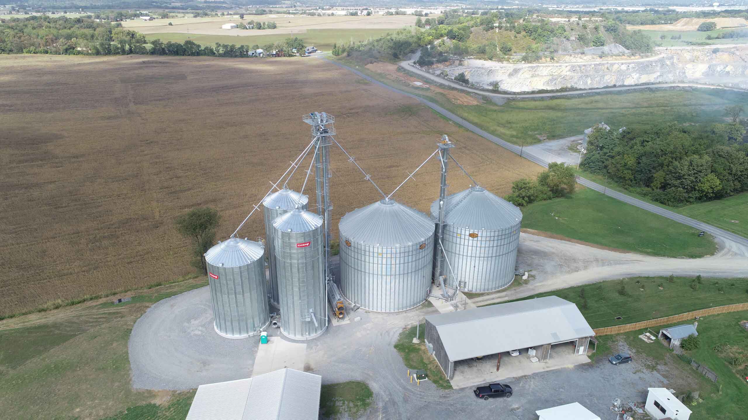 Chambersburg Grain Storage Expansion Project | Chief Agri