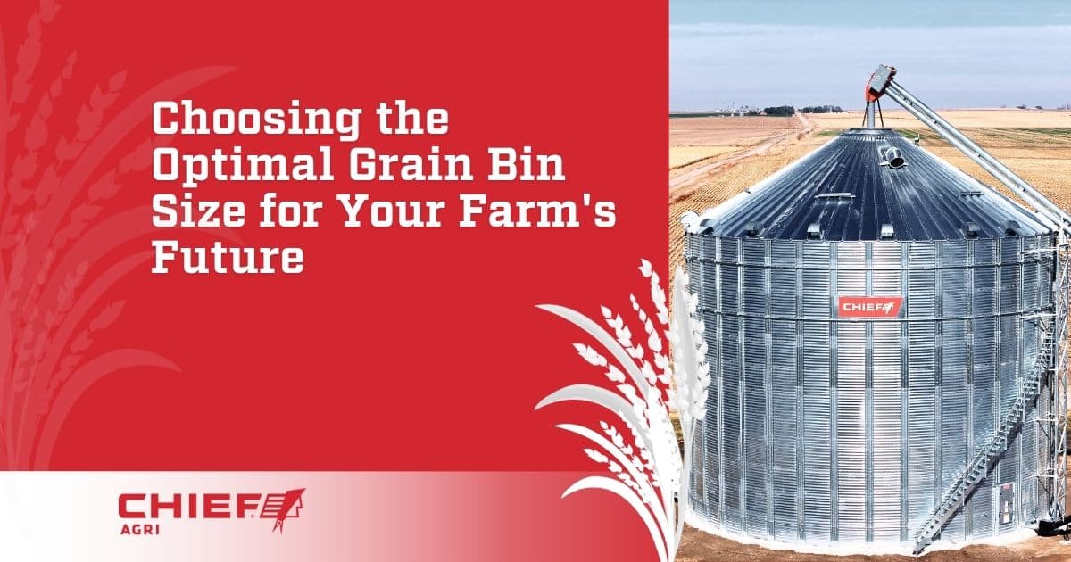 Choosing the Optimal Grain Bin Size for Your Farm's Future - Chief Agri